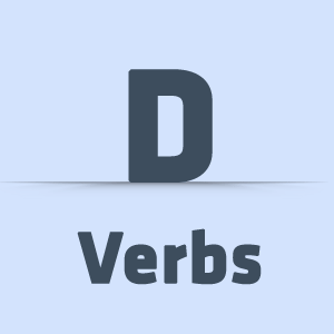 D Verbs - List of Verbs That Start With D