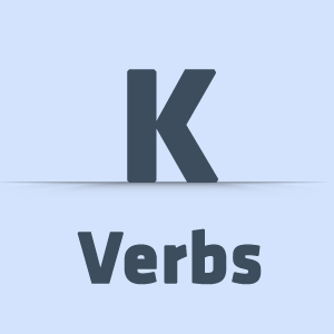 K Verbs - List of Verbs That Start With K