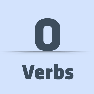O Verbs - List of Verbs That Start With O
