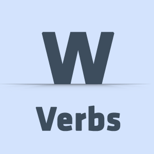 W Verbs | List of Verbs That Start With W