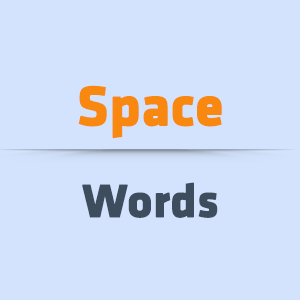 Space Words | List of Vocabulary Words Related to Space